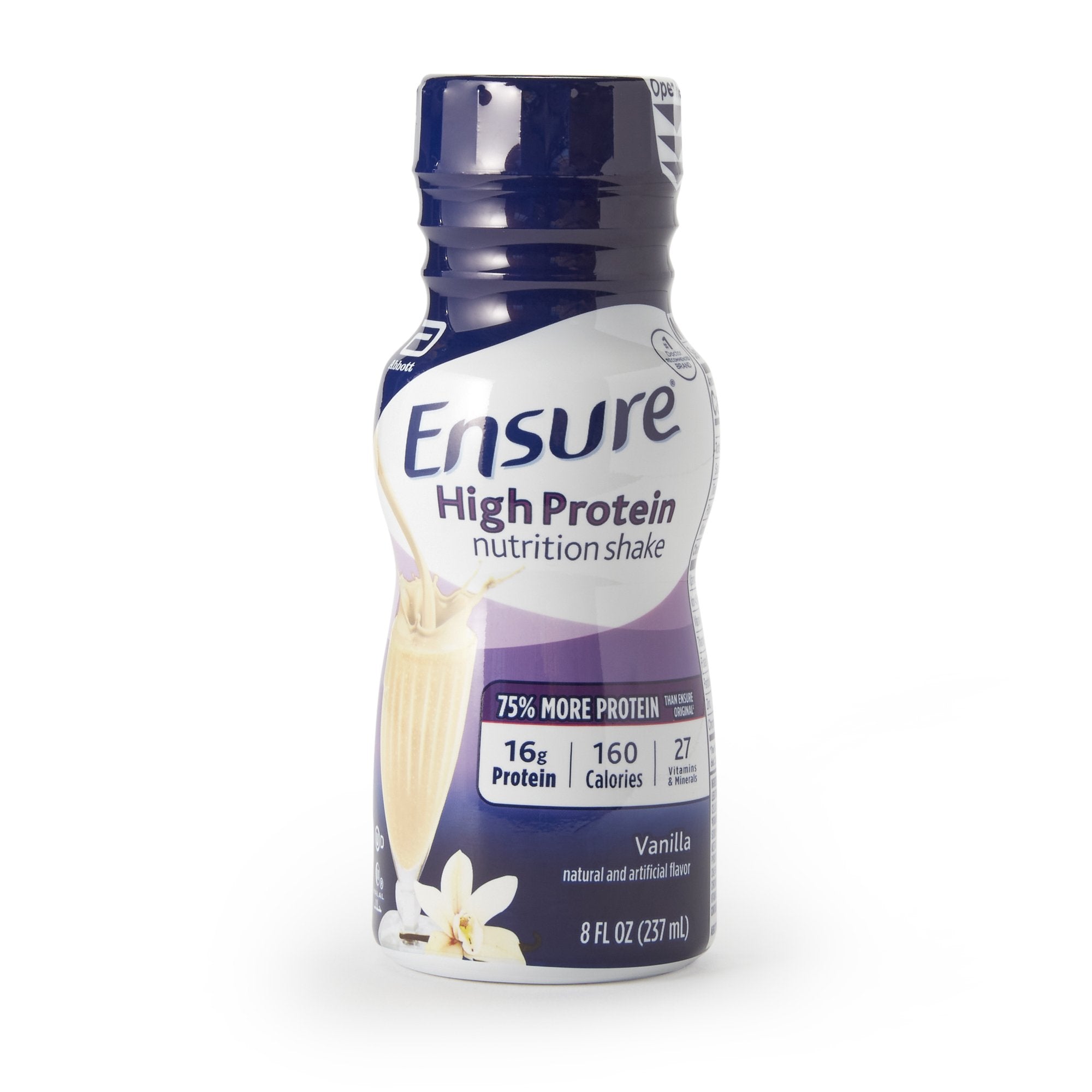Ensure® High Protein Shake Vanilla Oral Supplement, 8 oz. Bottle ...